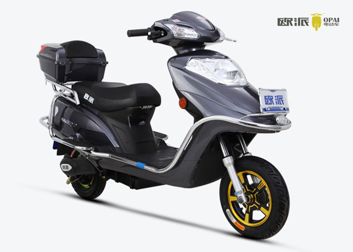 CCC Electric Moped Scooter , Big Rear Box Electric Motor For Scooter ...